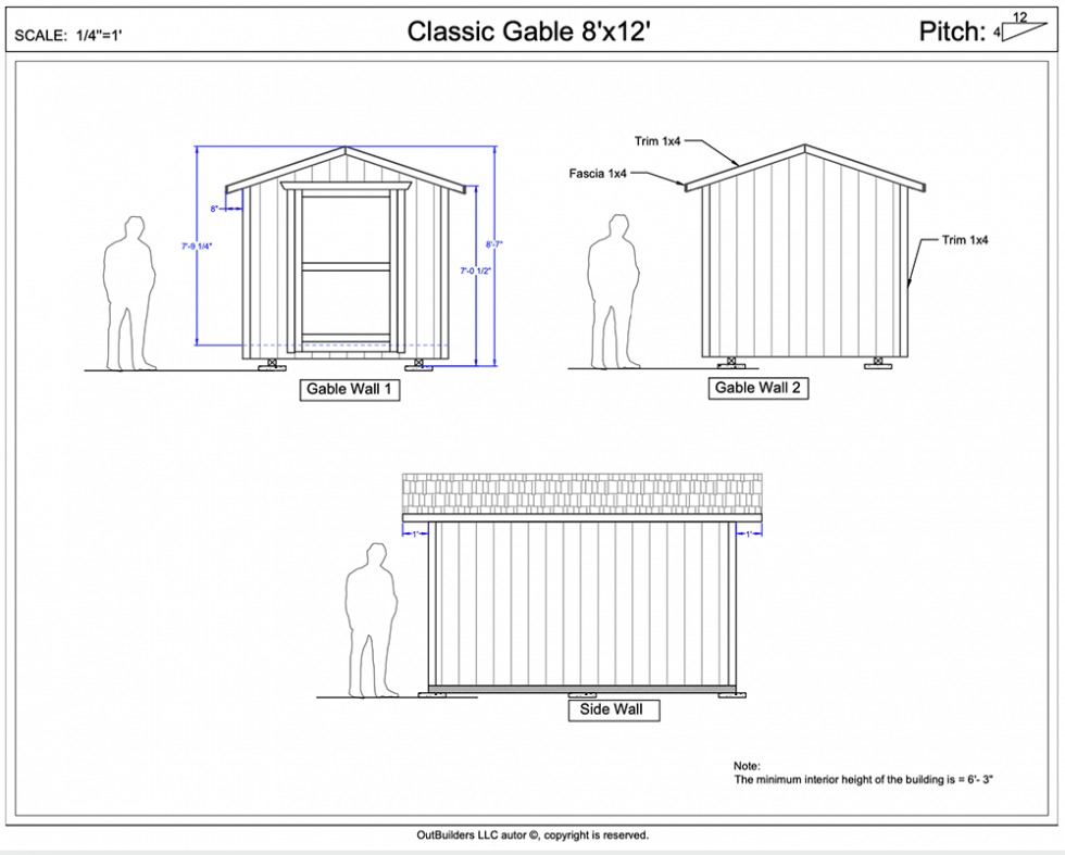 The Classic Gable | Outbuilders