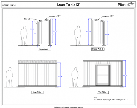 The Lean To | Lean to Greenhouse | Lean to Shed | Outbuilders