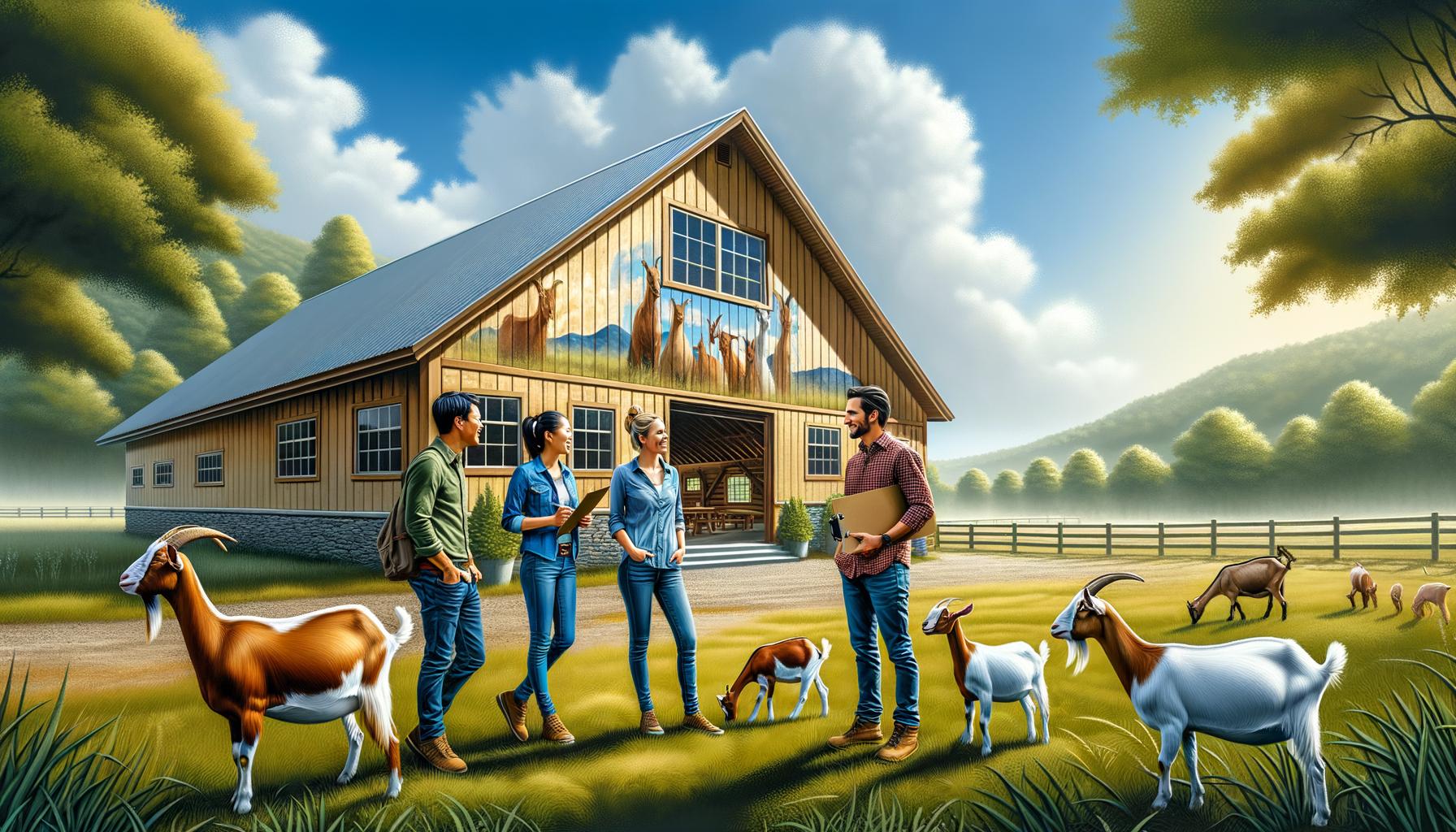 How to Design the Best Goat Barn for Your Farm - Outbuilders
